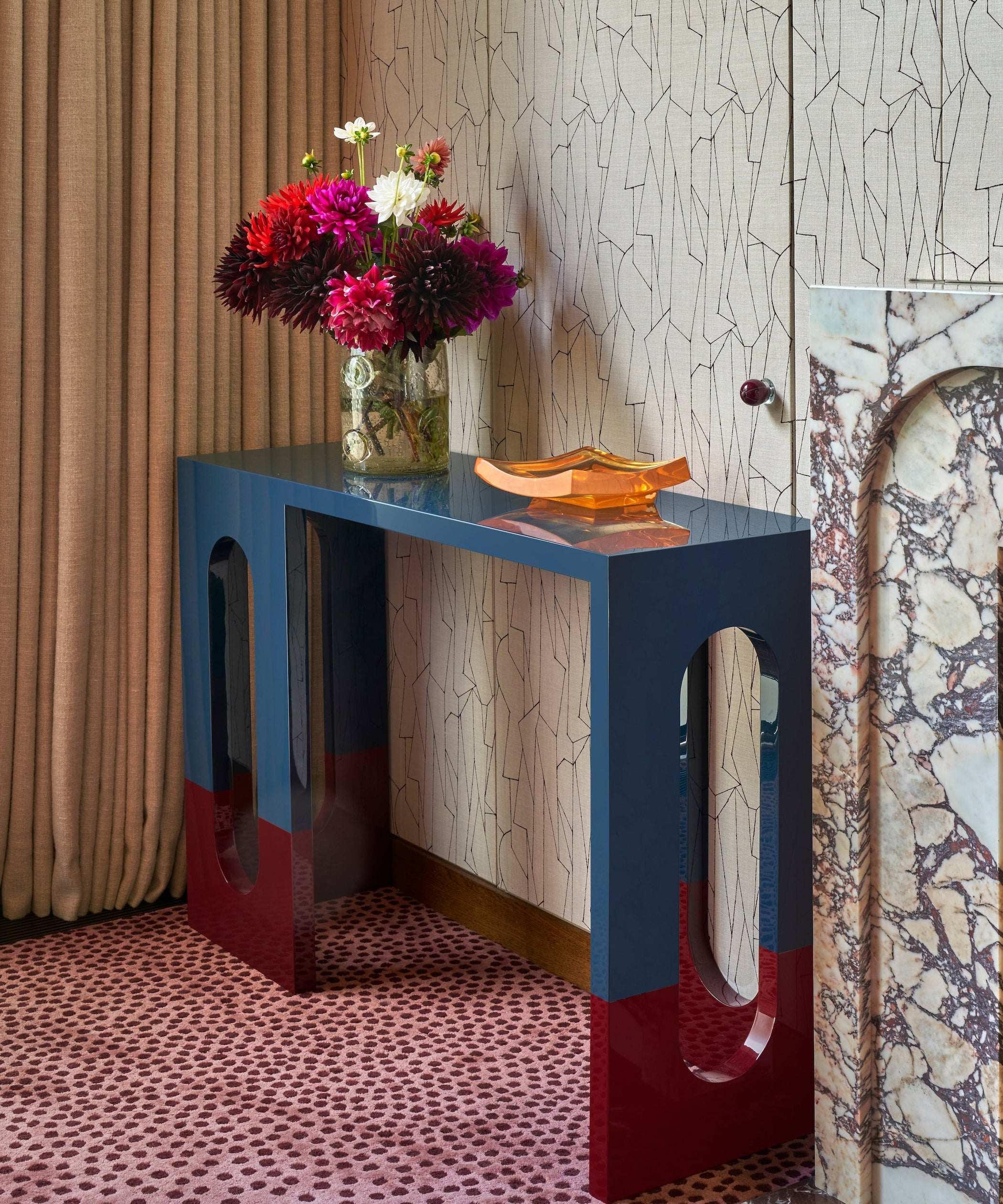 PUNCH CONSOLE TABLE – The Lacquer Company